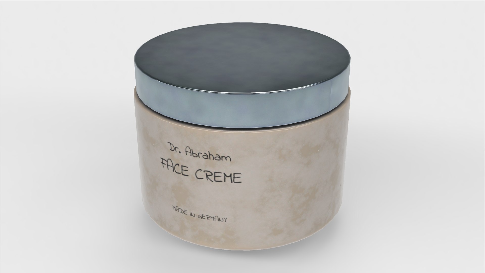 3D Cosmetic Pot 02 - TurboSquid 2308027