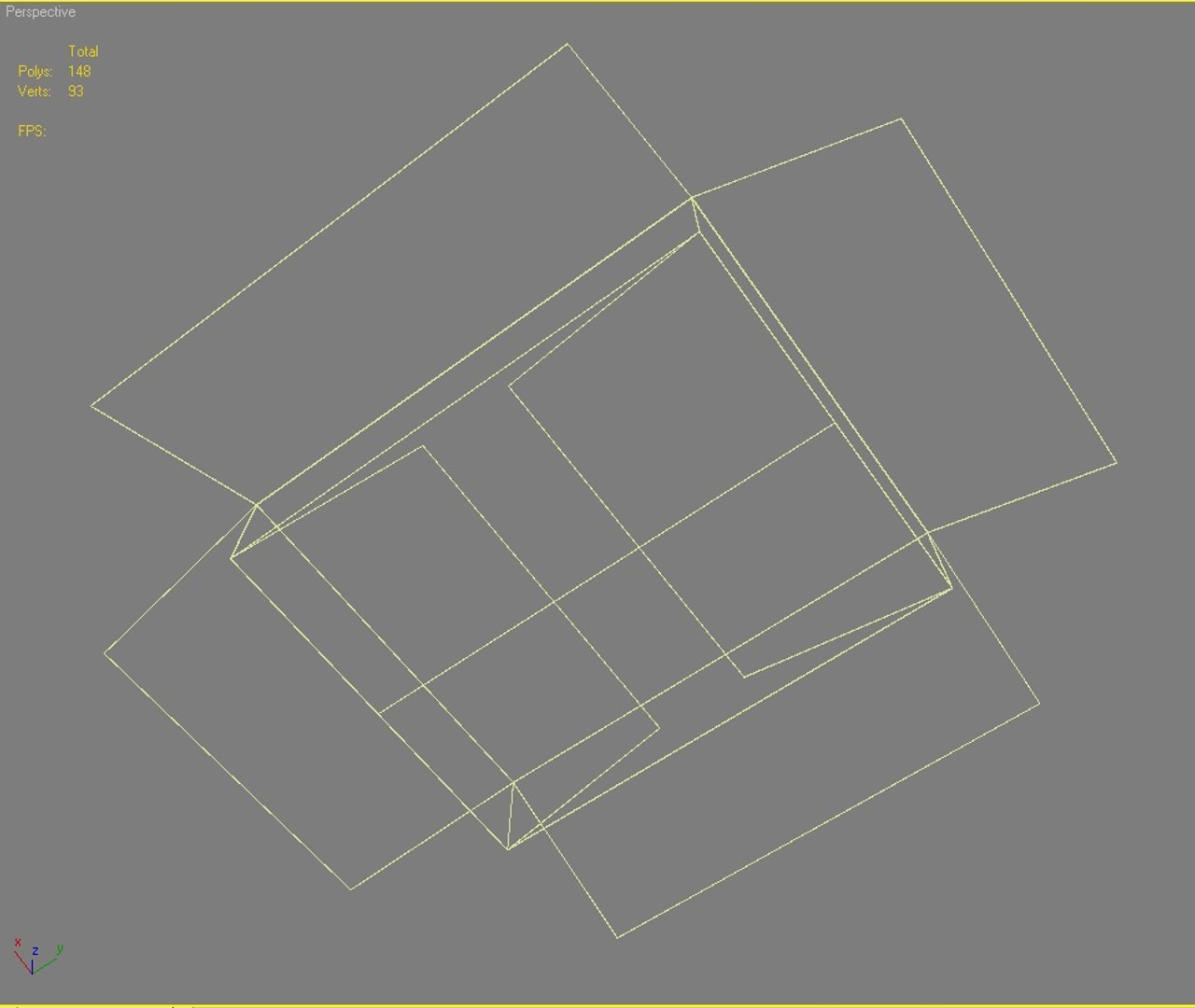 3d Max Cardboard Box