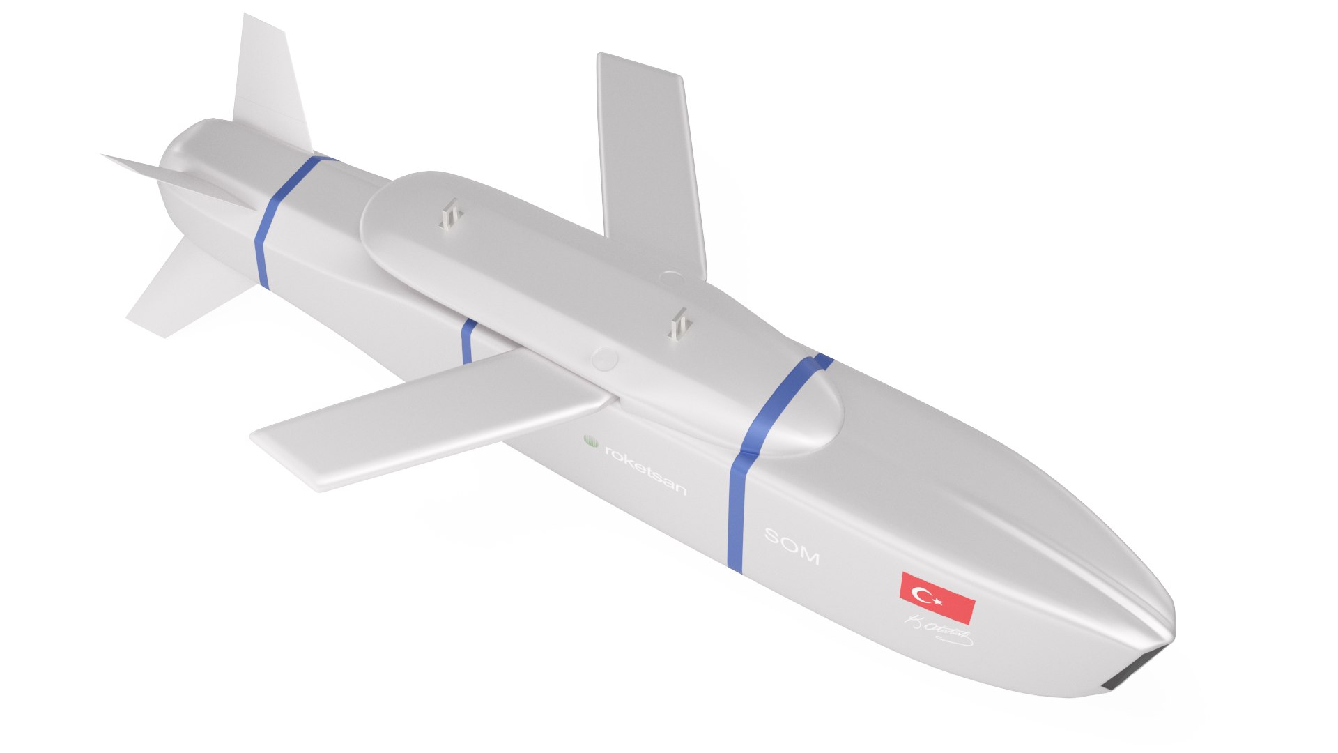 SOM Cruise Missile Model - TurboSquid 2153198