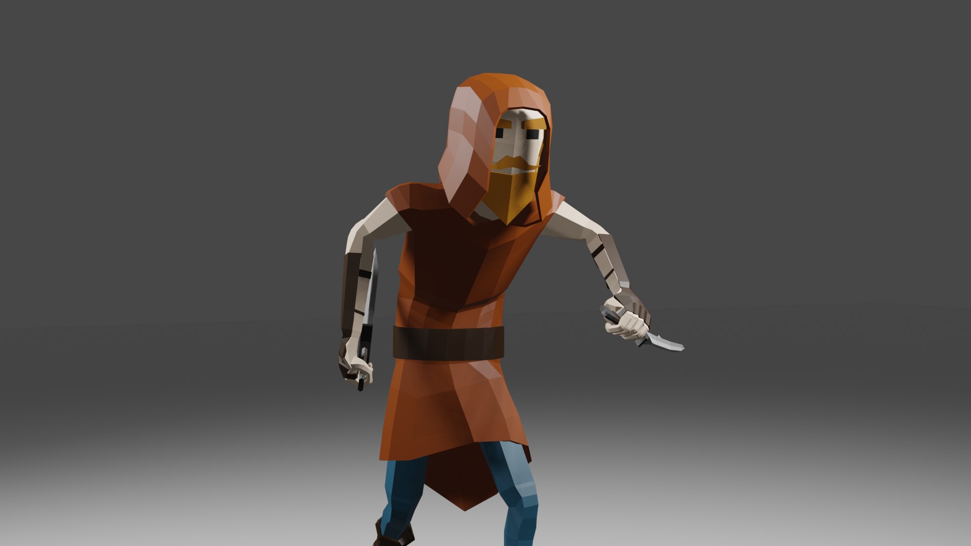 3D Low Poly ThiefAssasin Model - TurboSquid 1864784