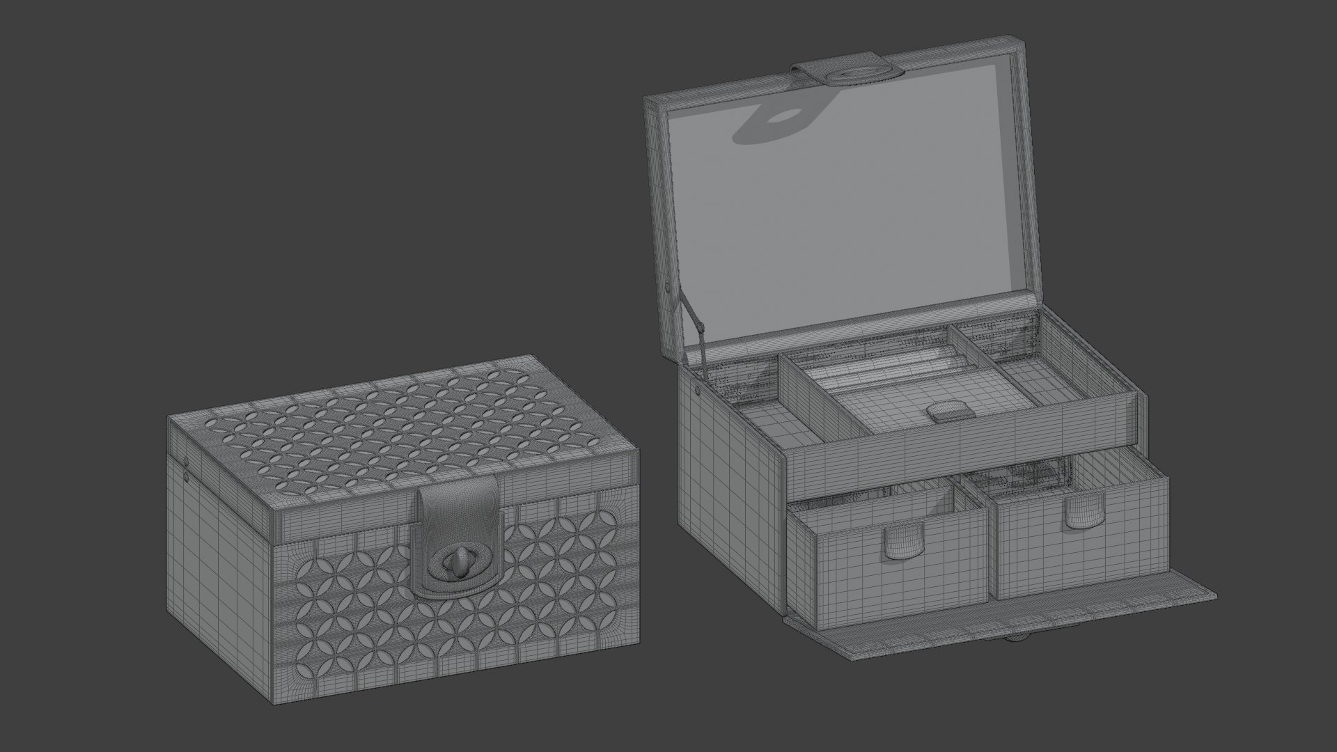 Jewelry Box 01 3D Model - TurboSquid 1977049