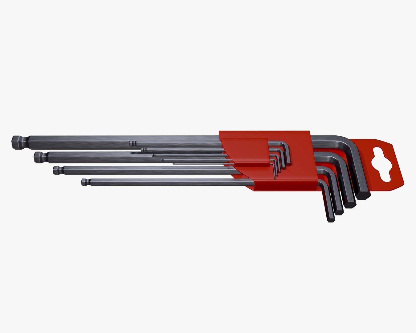 3D Hex Key Set Model - TurboSquid 1354260