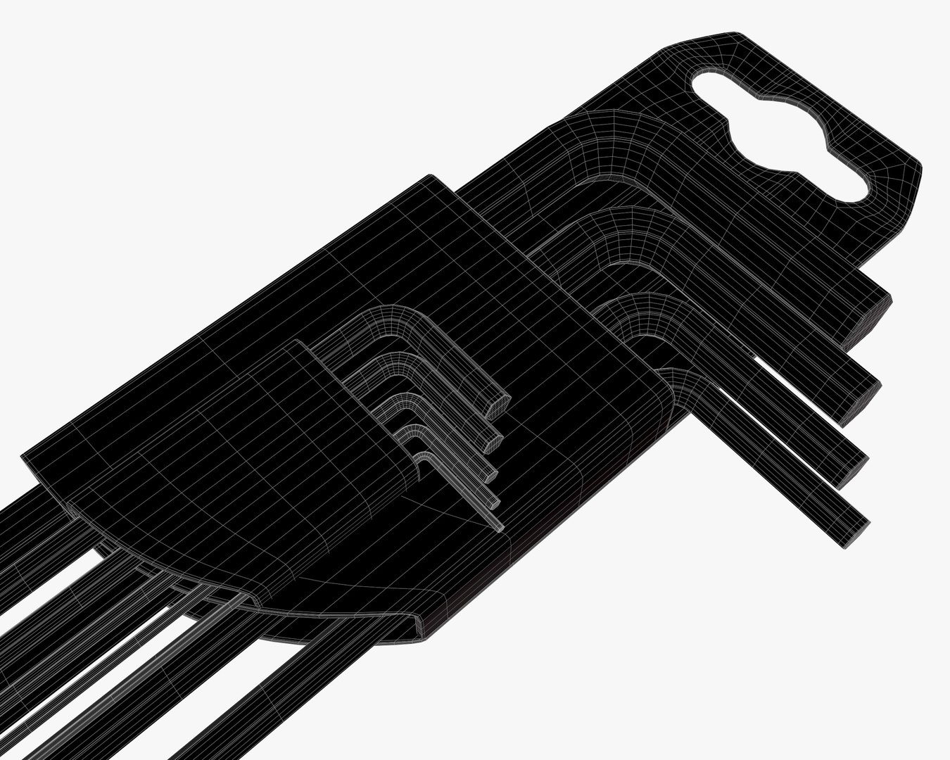 3D Hex Key Set Model - TurboSquid 1354260