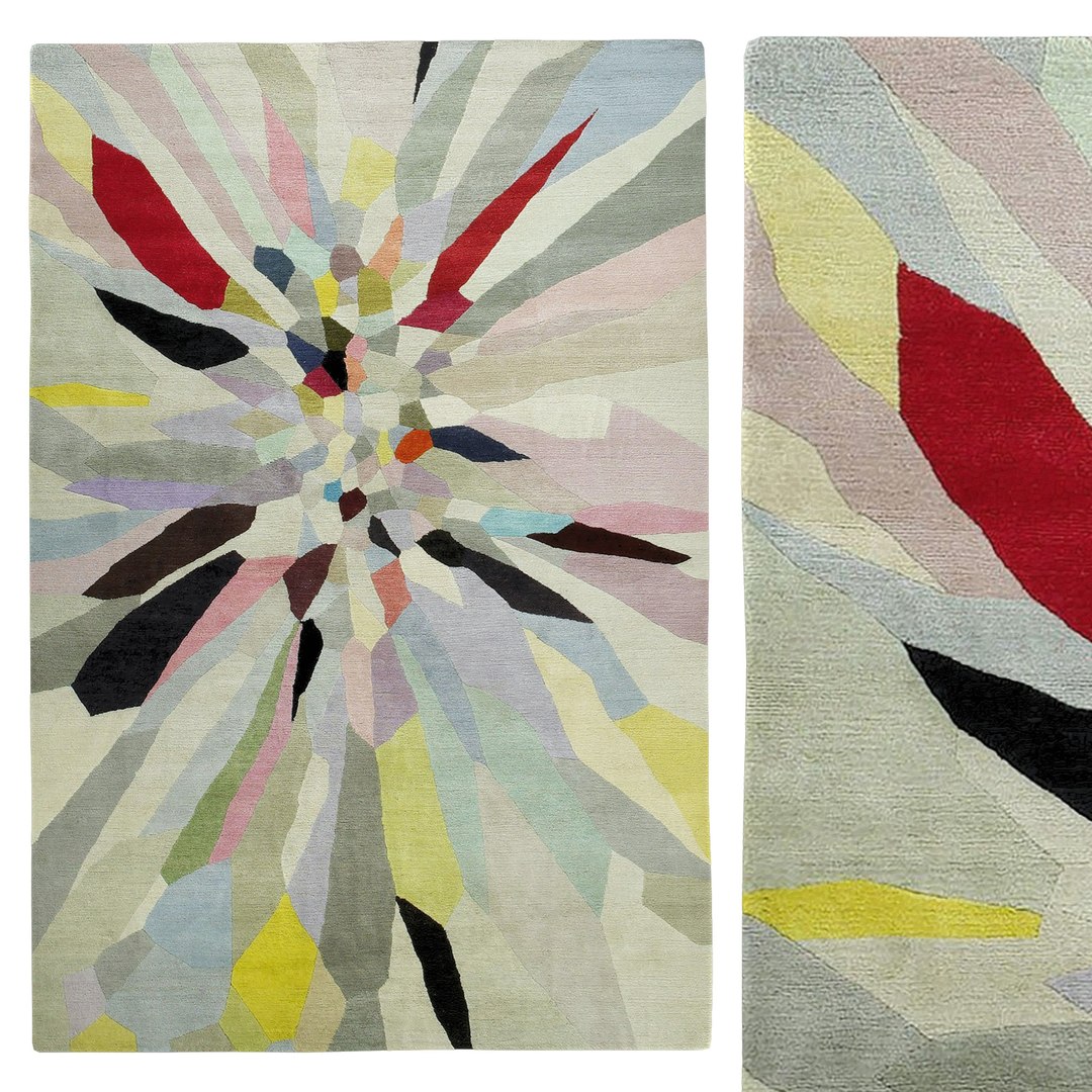 Zap Rug 3D Model - TurboSquid 2200581