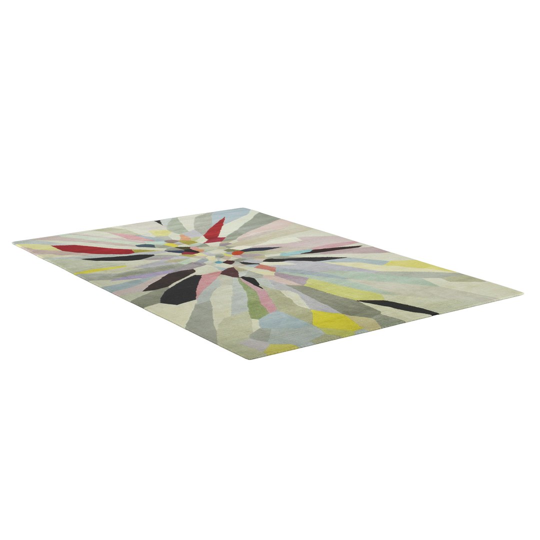 Zap Rug 3D Model - TurboSquid 2200581