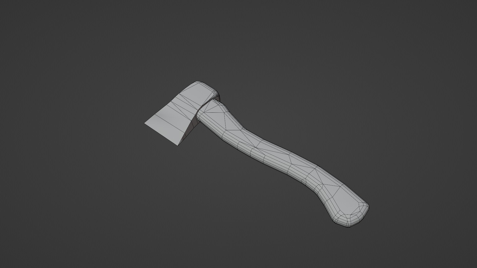 3D Model Axe Low Poly 3D Model - TurboSquid 2062741