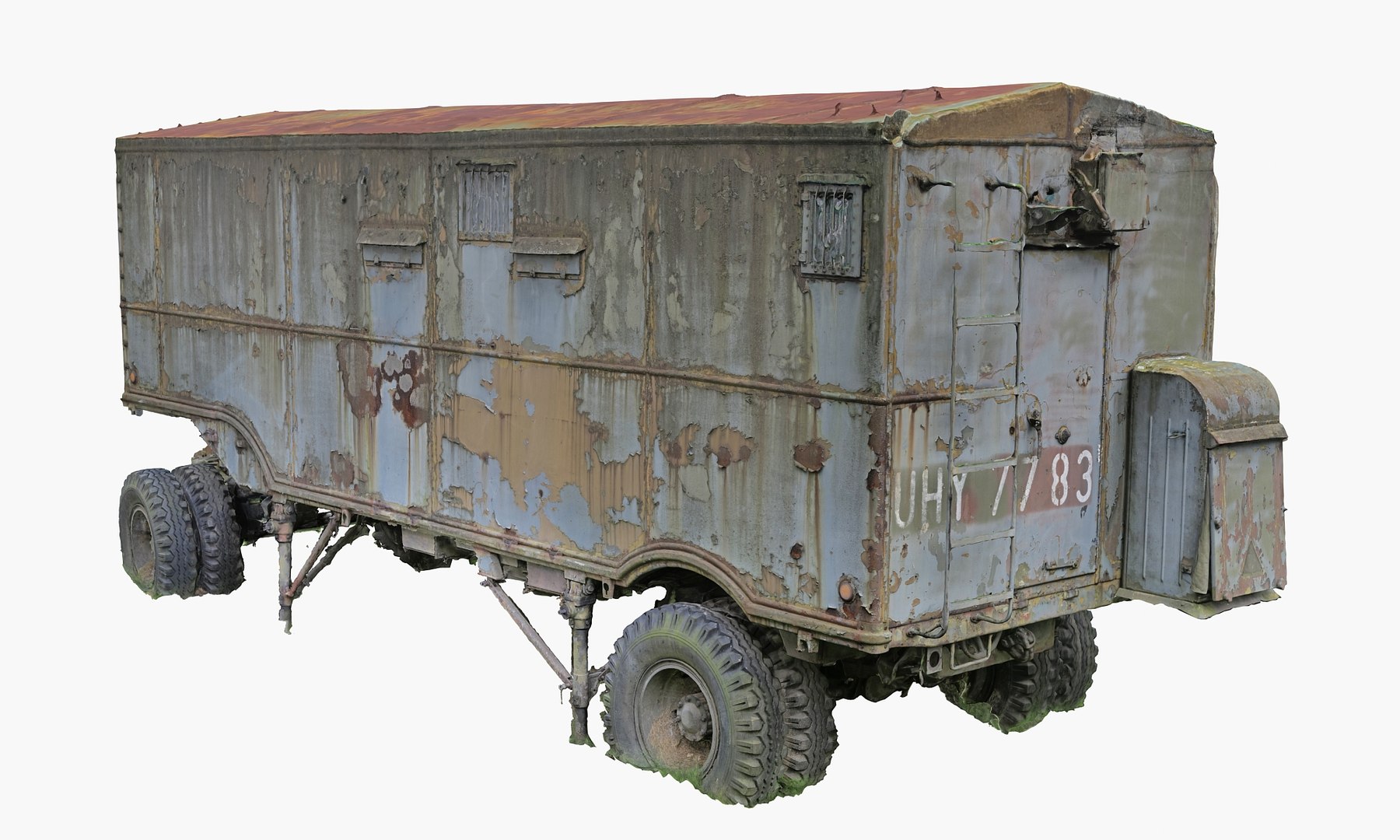 Russian Military Transport Vehicle Transport Trailer Model - TurboSquid ...