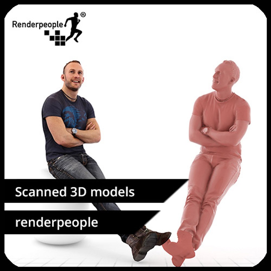 3d Photorealistic Human Pierre 0195