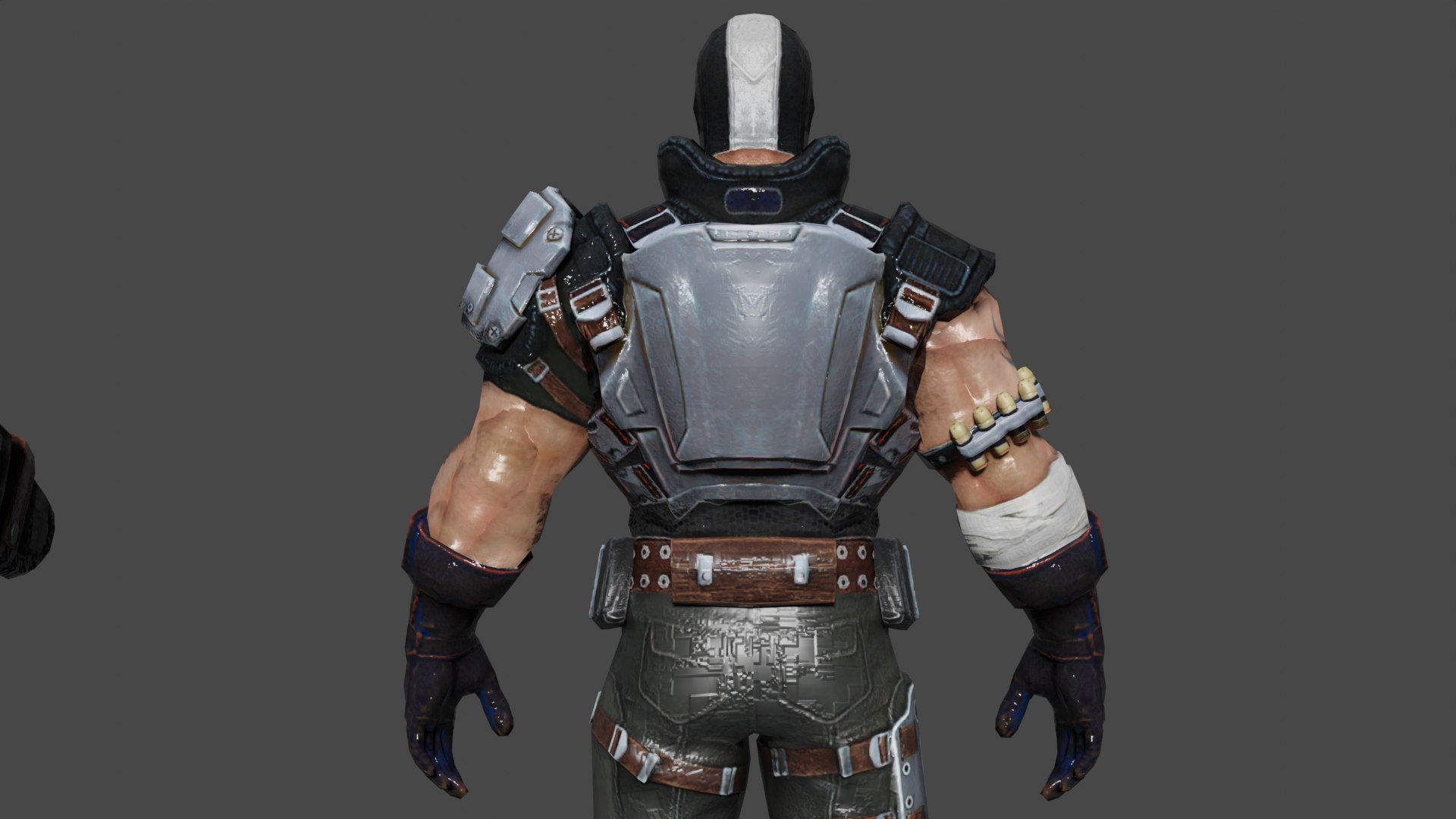 Crossbones Low-poly Model - TurboSquid 2459452