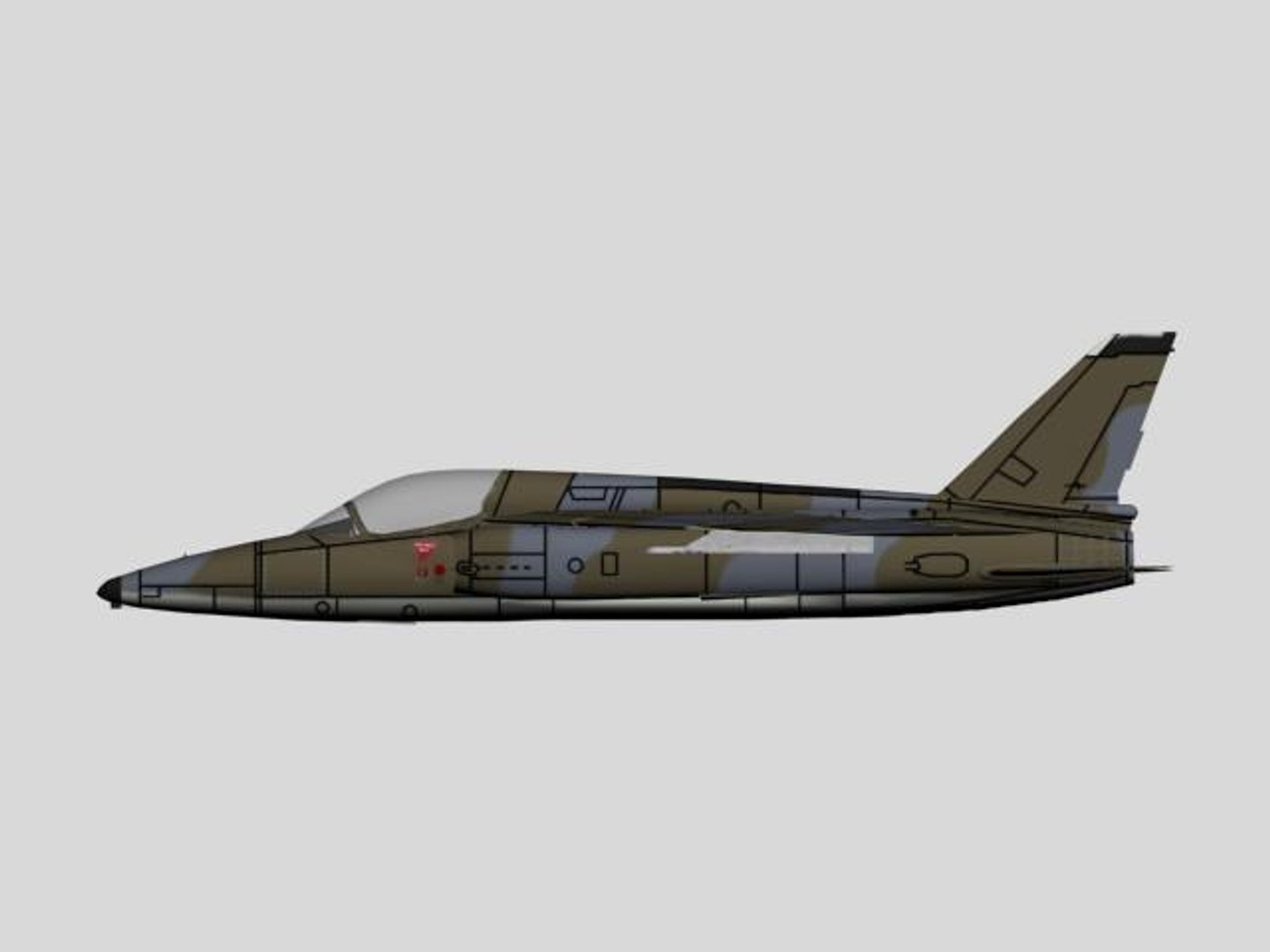 3d Folland Gnat