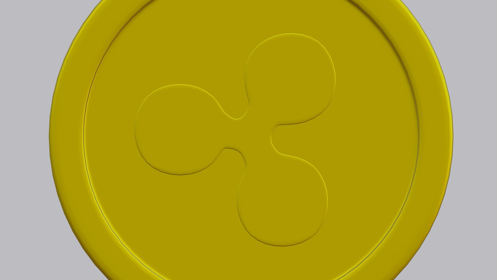 Ripple Coin 3D Model - TurboSquid 1914395