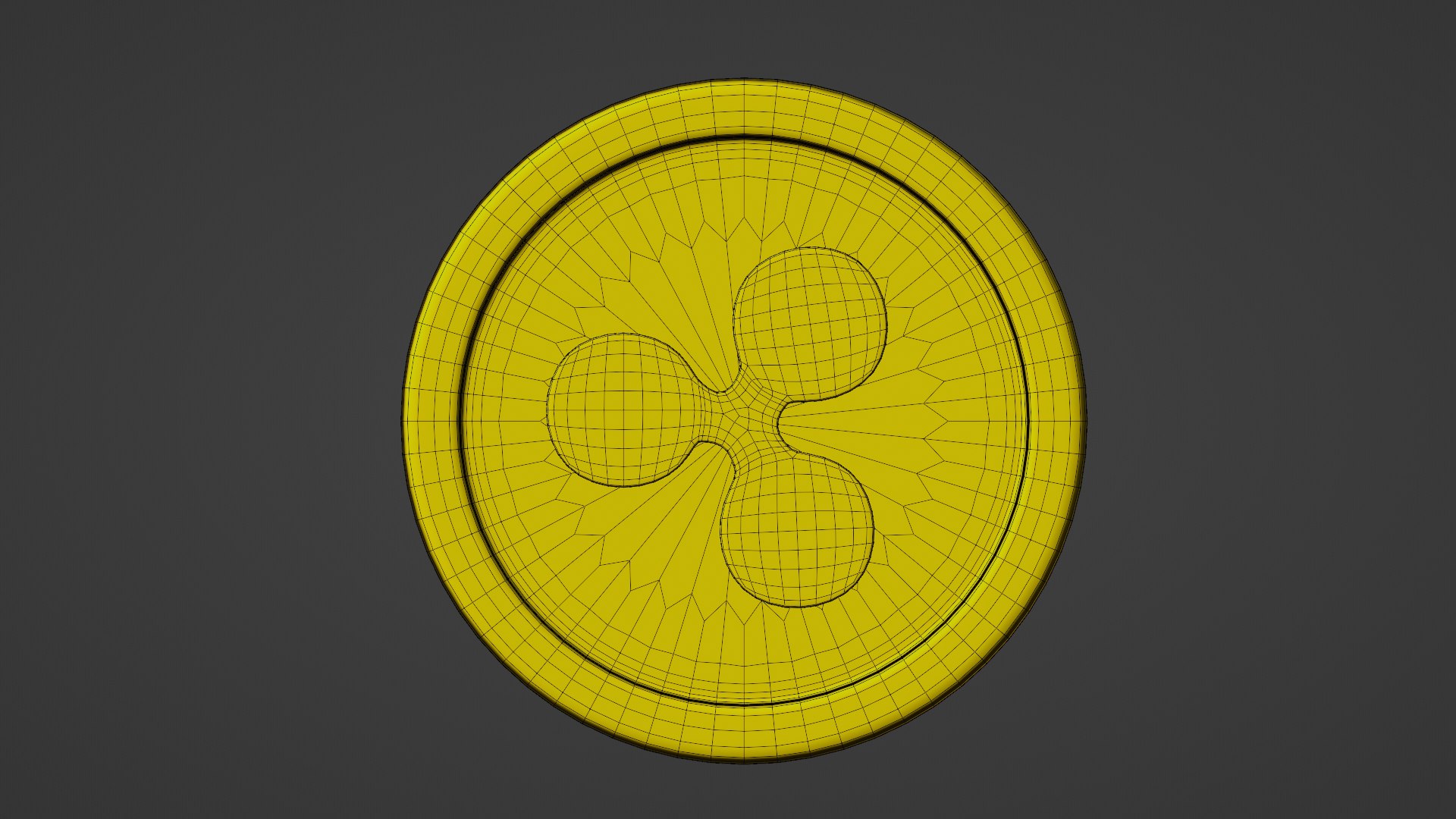 Ripple Coin 3D Model - TurboSquid 1914395