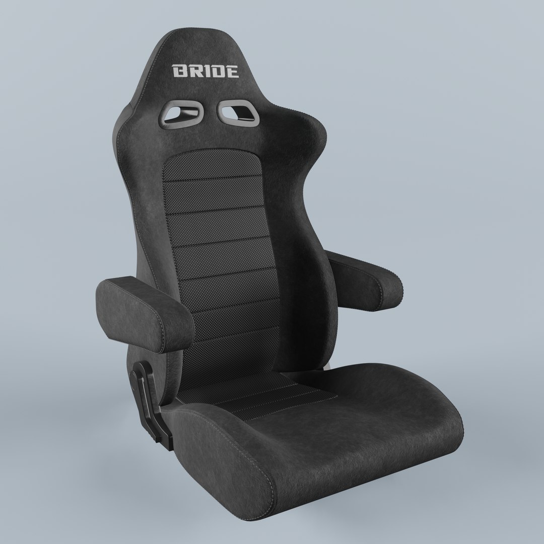 BRIDE EUROSTER II CRUZ Black Seat 3D - TurboSquid 1790976