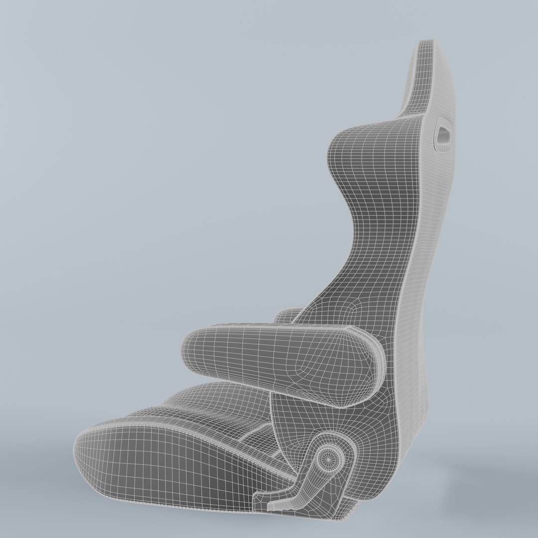 BRIDE EUROSTER II CRUZ Black Seat 3D - TurboSquid 1790976