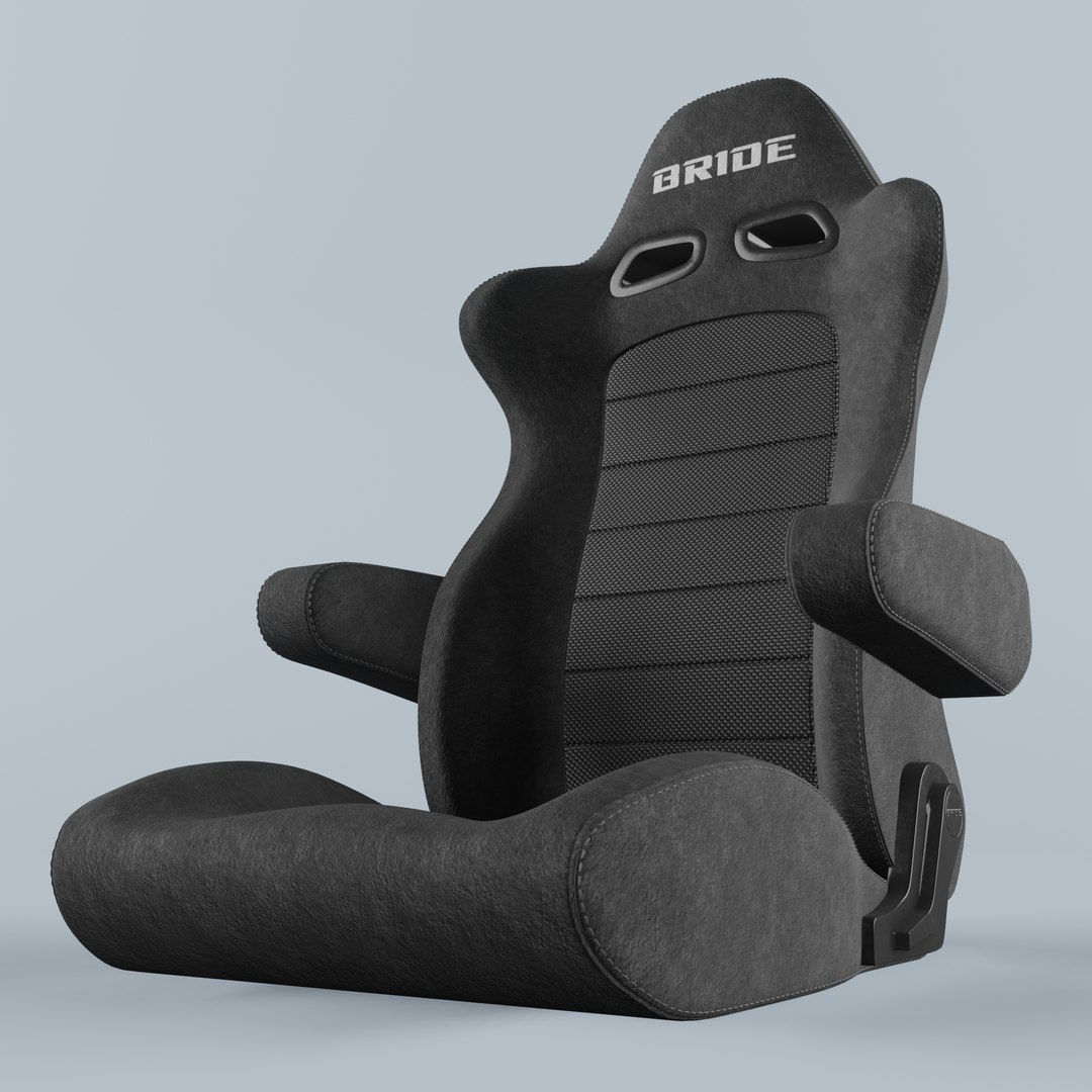 BRIDE EUROSTER II CRUZ Black Seat 3D - TurboSquid 1790976