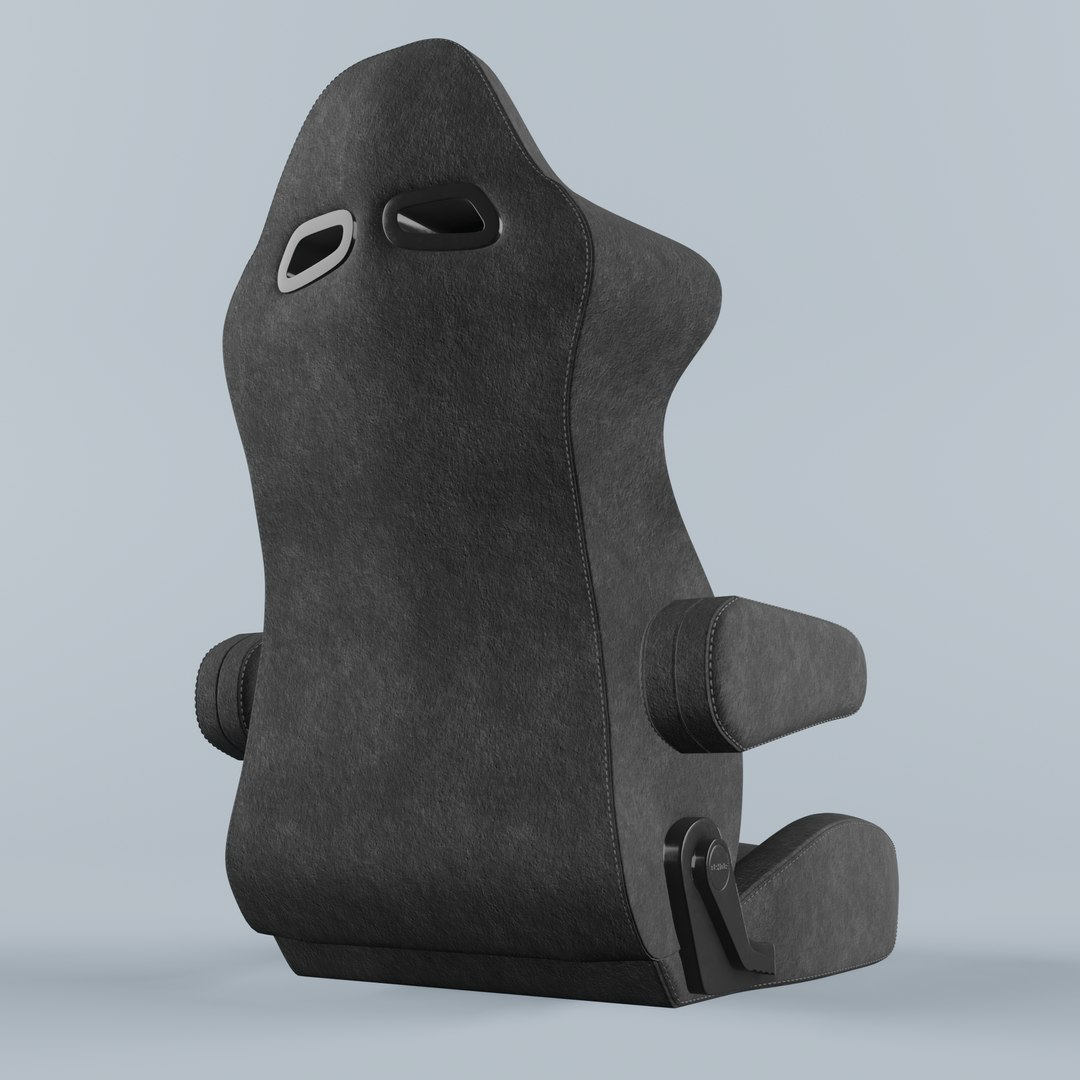 BRIDE EUROSTER II CRUZ Black Seat 3D - TurboSquid 1790976