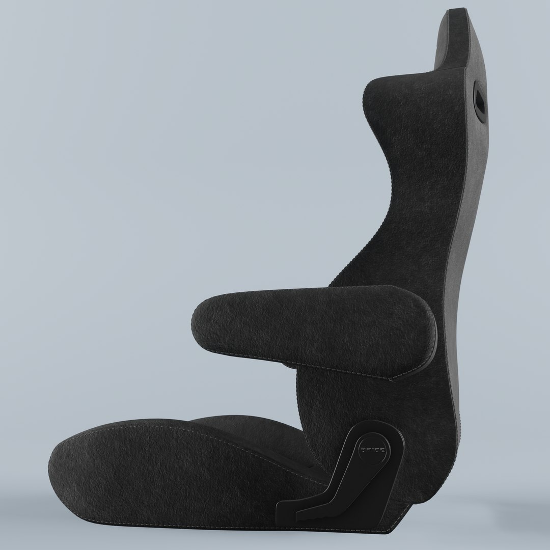 BRIDE EUROSTER II CRUZ Black Seat 3D - TurboSquid 1790976