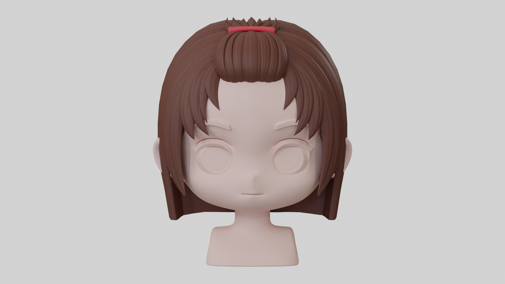 Female Hair Style Set 04 Model - TurboSquid 1966239