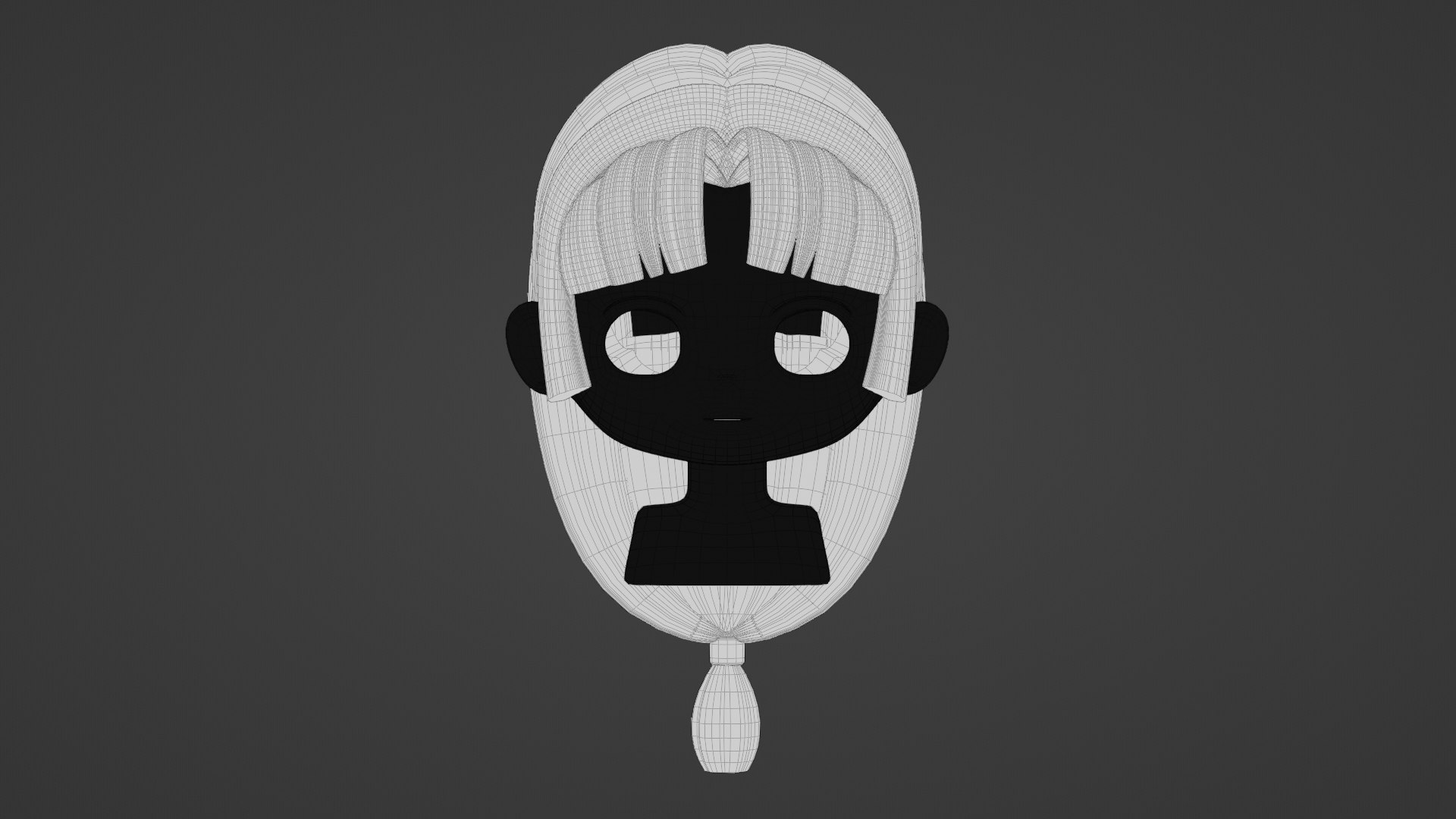 Female Hair Style Set 04 Model - TurboSquid 1966239