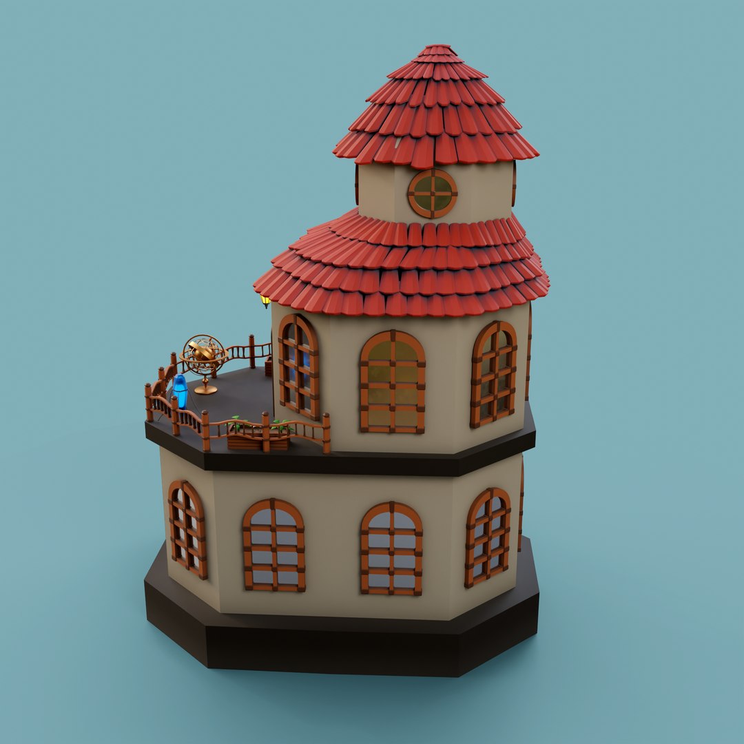 3D Magicians House Model - TurboSquid 2038037