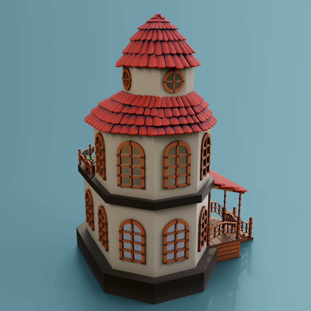 3D Magicians House Model - TurboSquid 2038037
