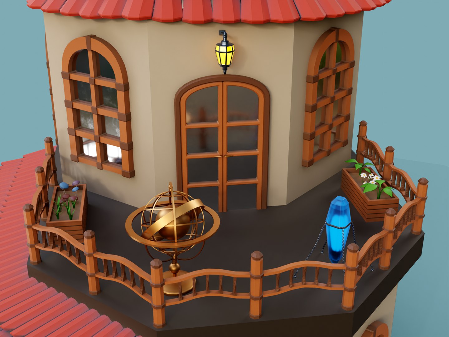 3D Magicians House Model - TurboSquid 2038037