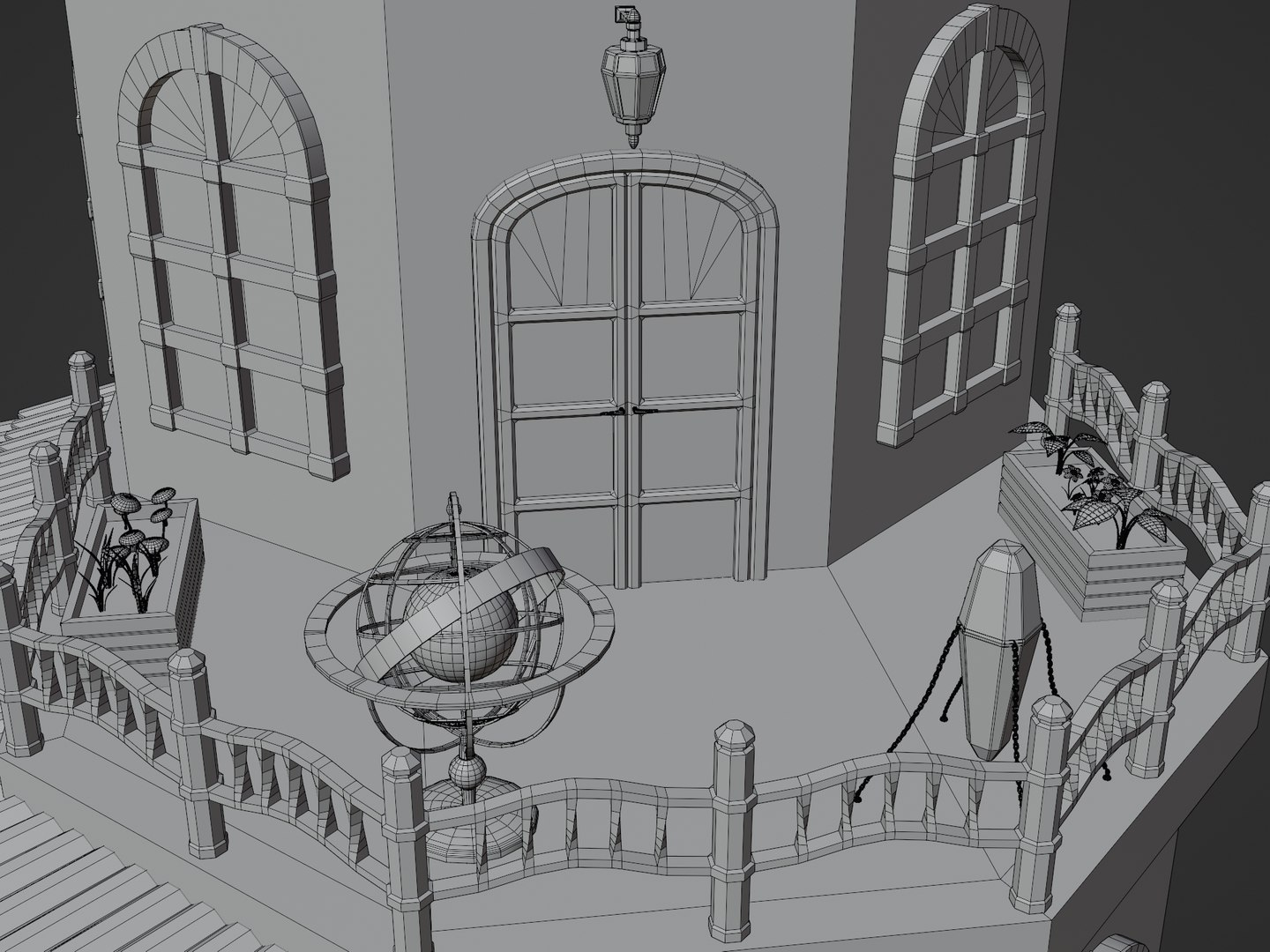 3D Magicians House Model - TurboSquid 2038037