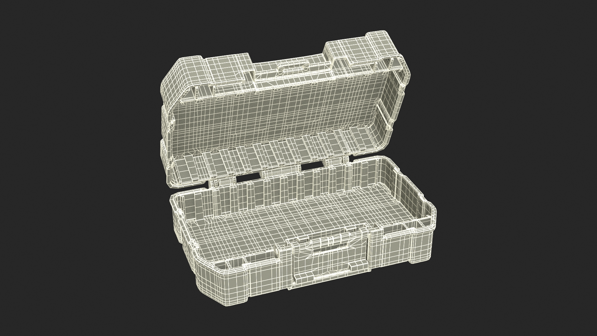 DeWalt Tough Case Organizer 3D Model - TurboSquid 2087423