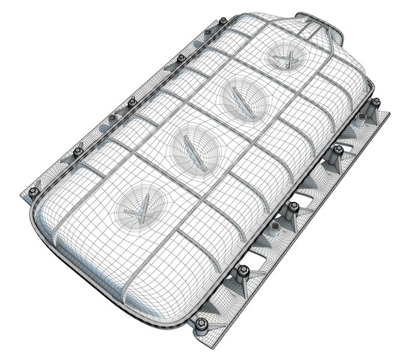 3D model engine cover - TurboSquid 1174012