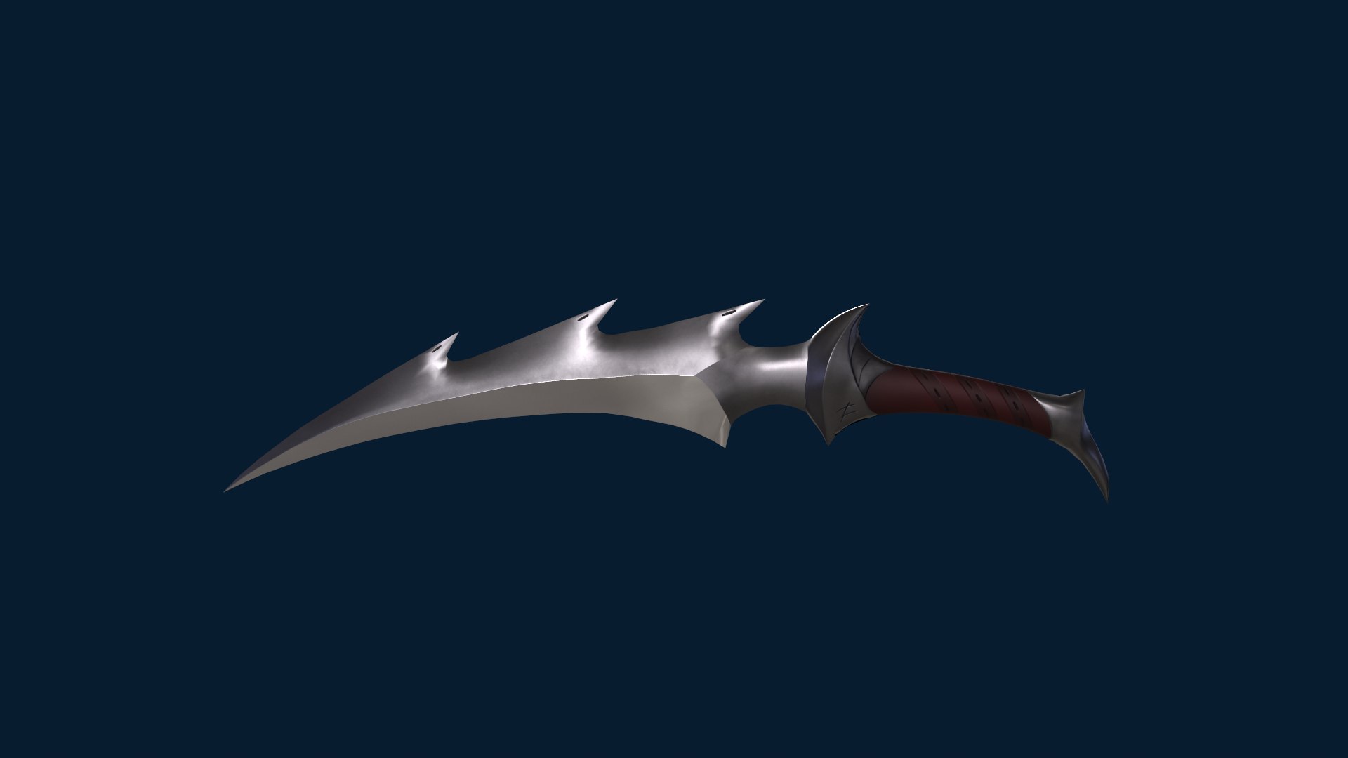 Cursed dagger 3D - TurboSquid 1808463