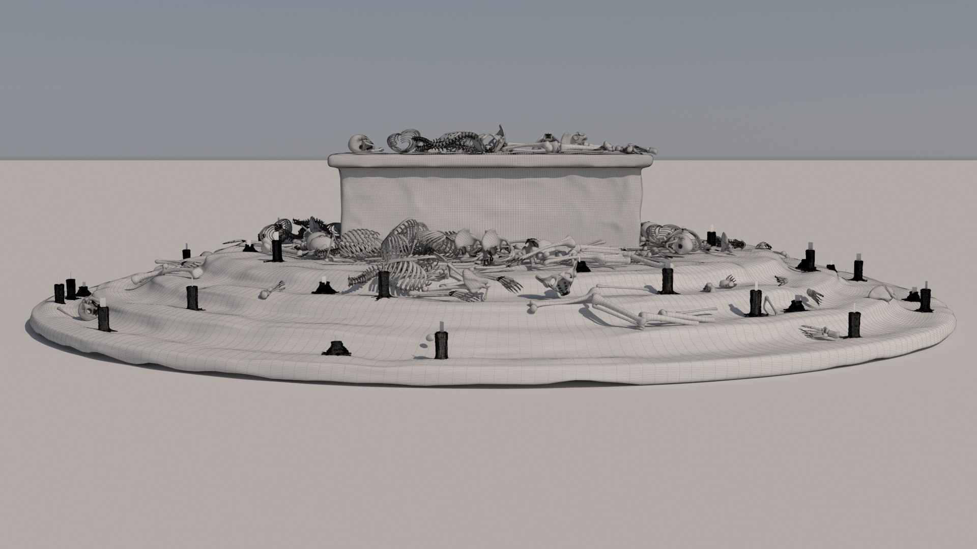 3D Old Ancient Rock Altar 2 - TurboSquid 2062857