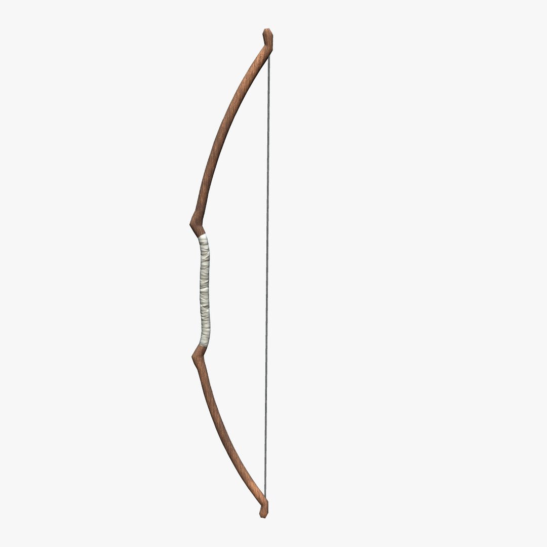 Recurve Long Bow 3D model - TurboSquid 2008781