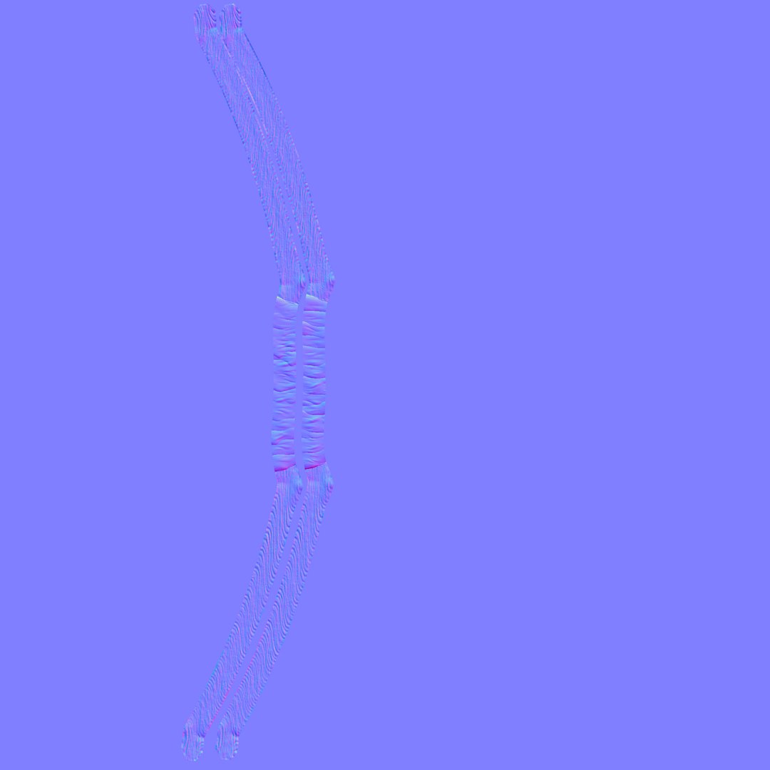 Recurve Long Bow 3D Model - TurboSquid 2008781