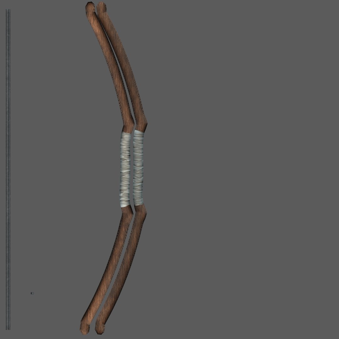 Recurve Long Bow 3D Model - TurboSquid 2008781