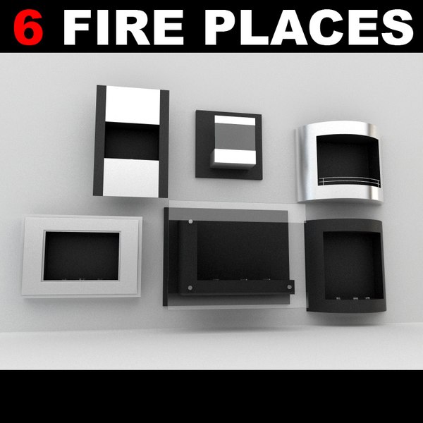 fireplaces 3d max