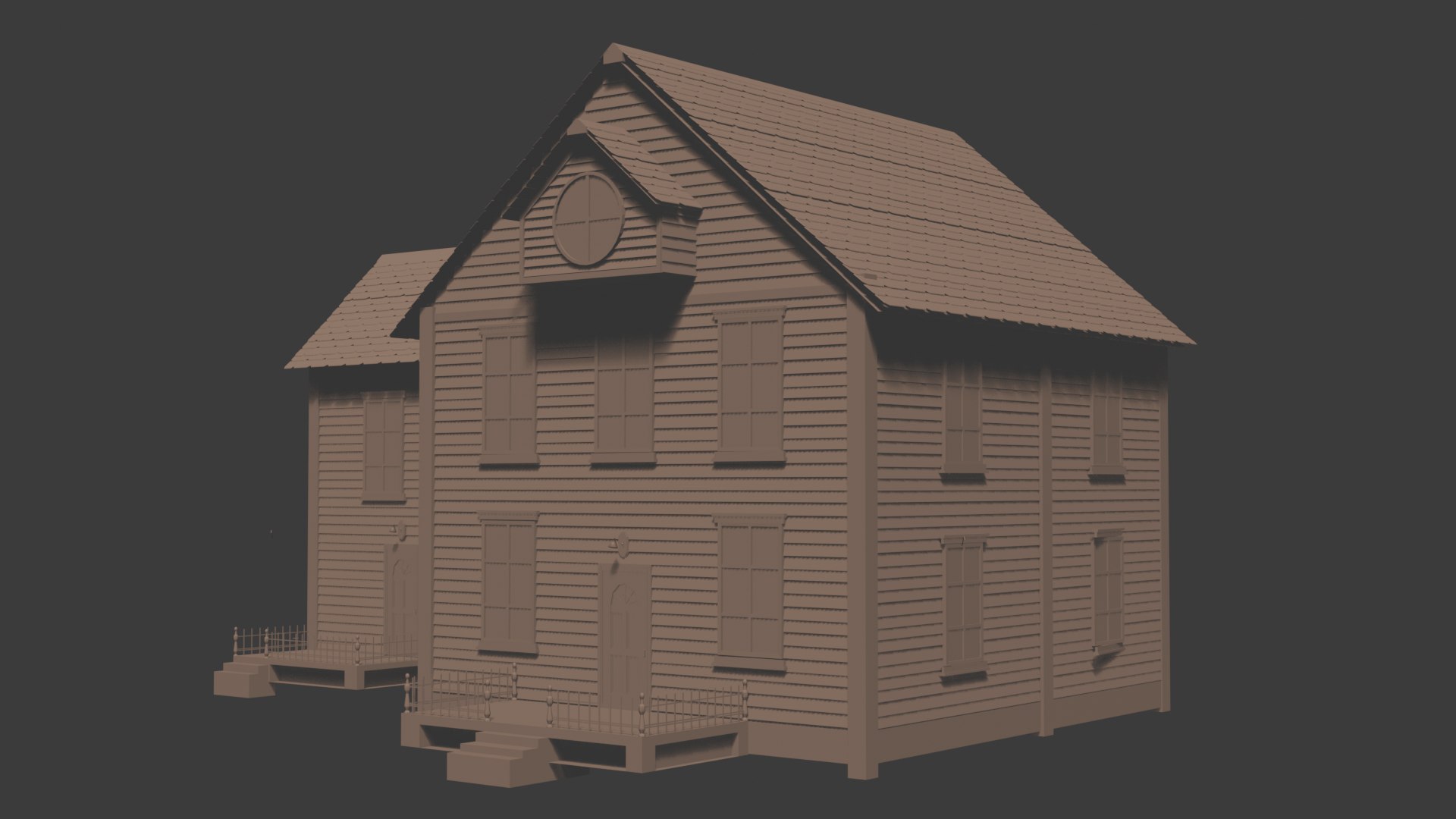 3D Simple Home Model - TurboSquid 2301045