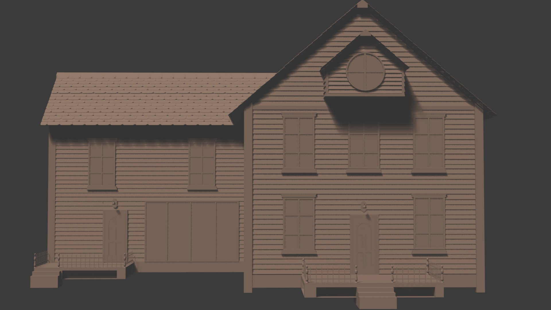 3D Simple Home Model - TurboSquid 2301045