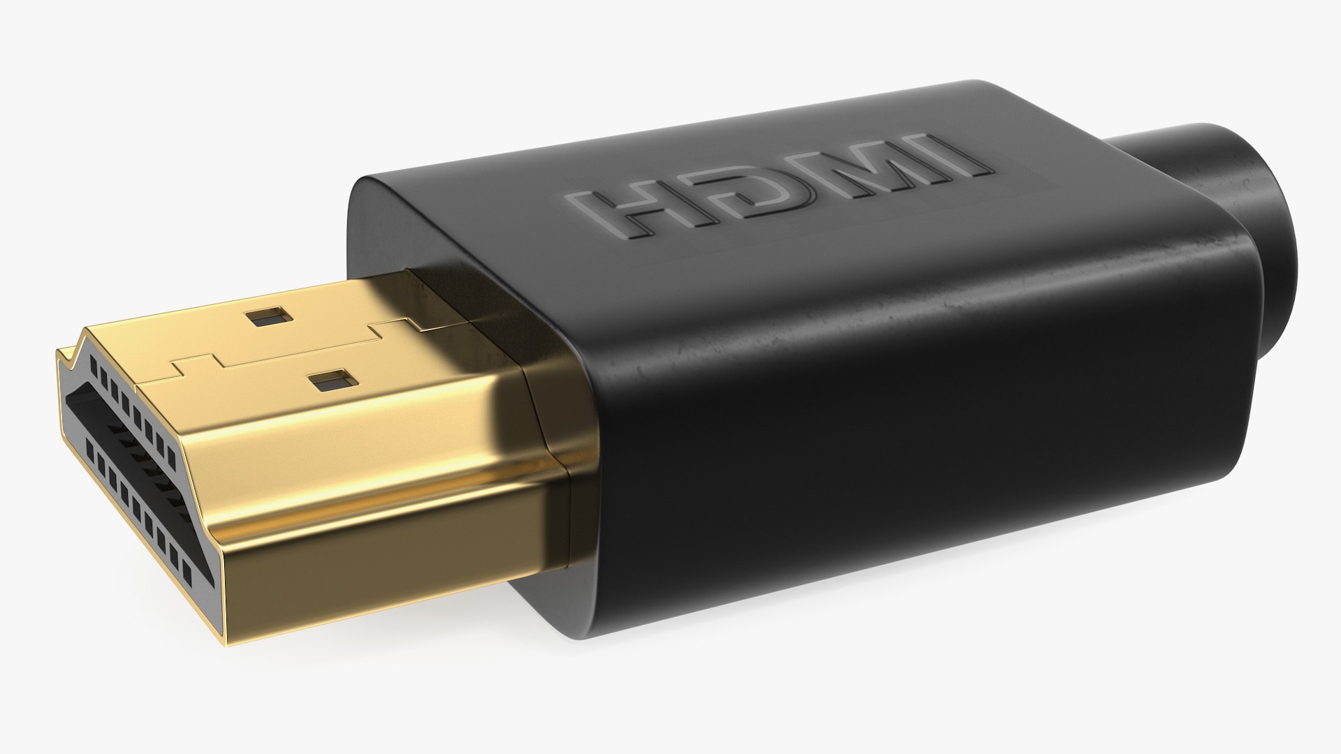 Hdmi Connector 3D Model - TurboSquid 1451812