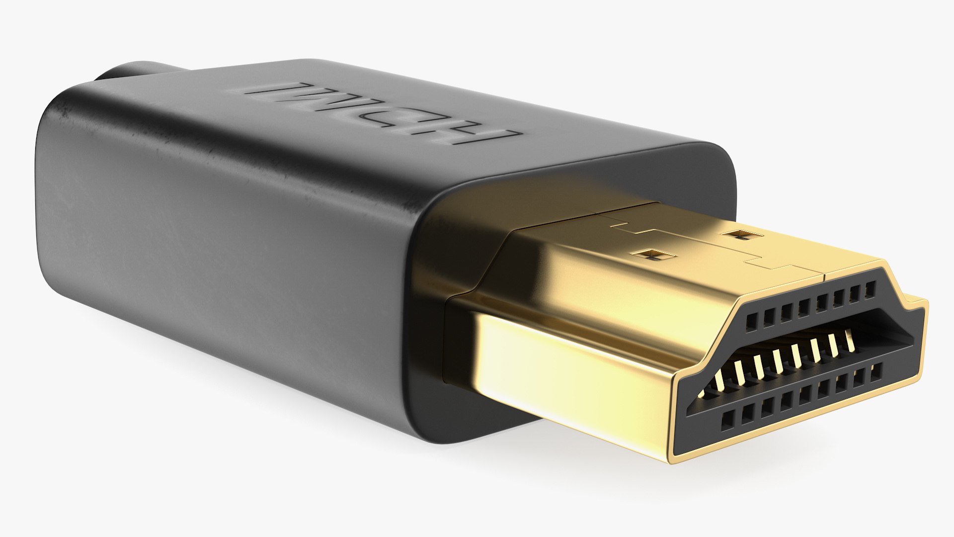 Hdmi Connector 3D Model - TurboSquid 1451812