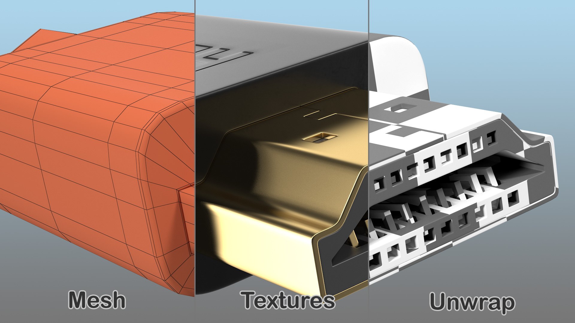 Hdmi Connector 3D Model - TurboSquid 1451812