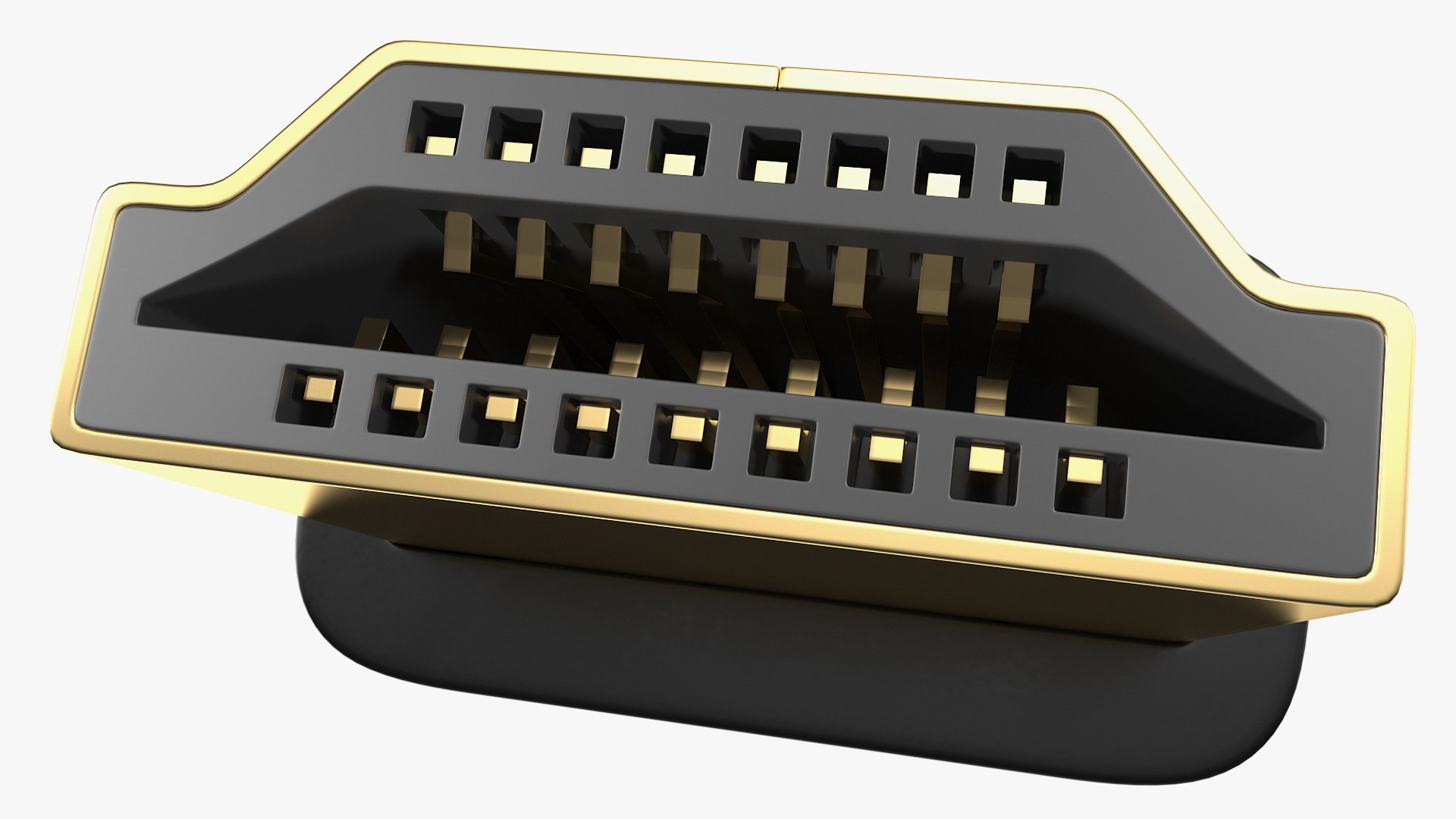 Hdmi Connector 3D Model - TurboSquid 1451812