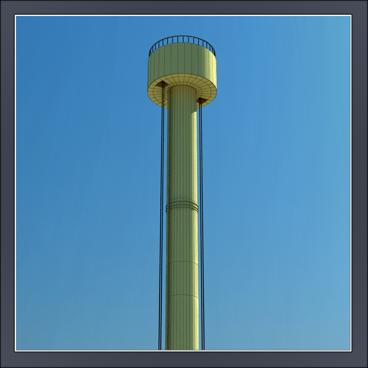 drop tower 3d dxf