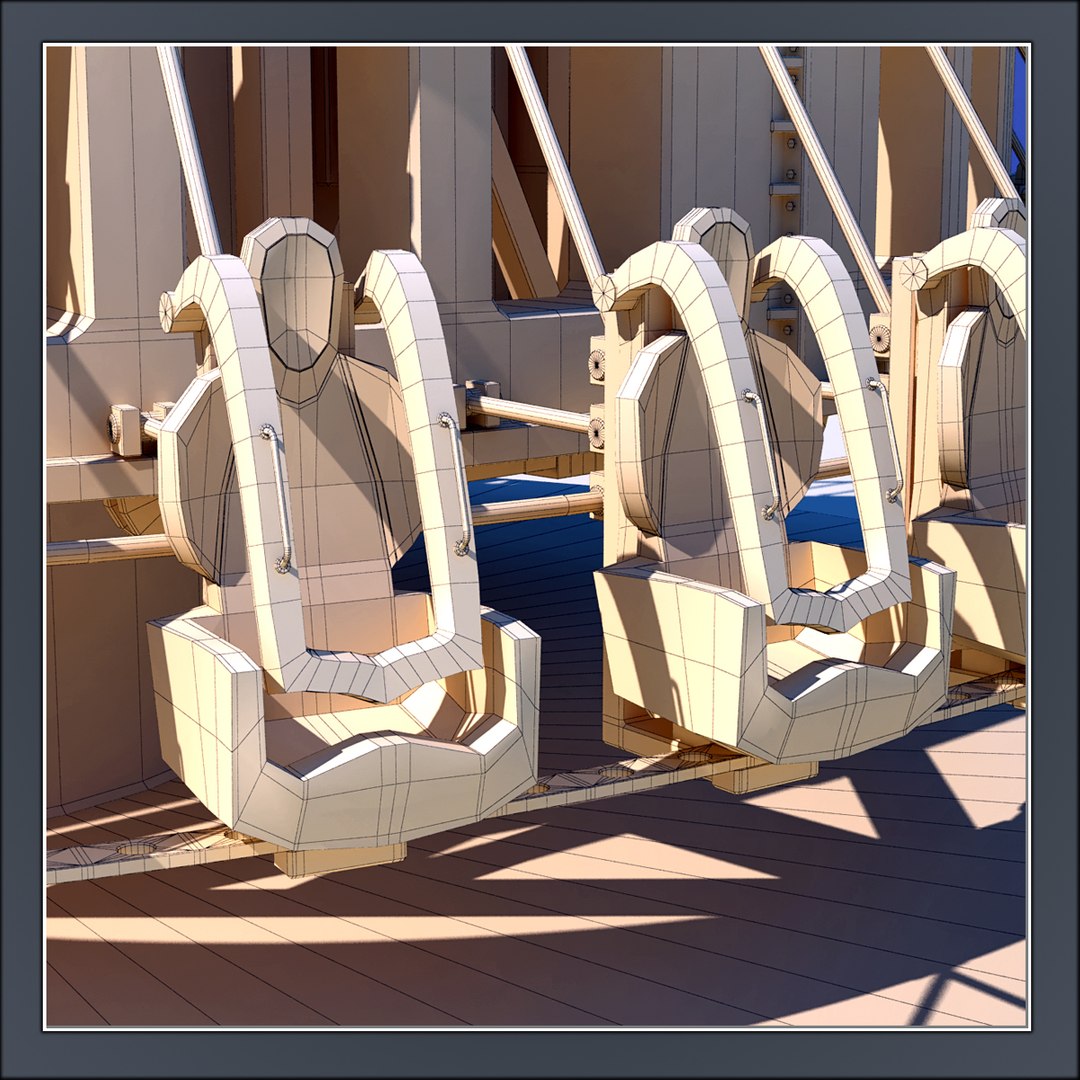 Drop Tower 3d Dxf
