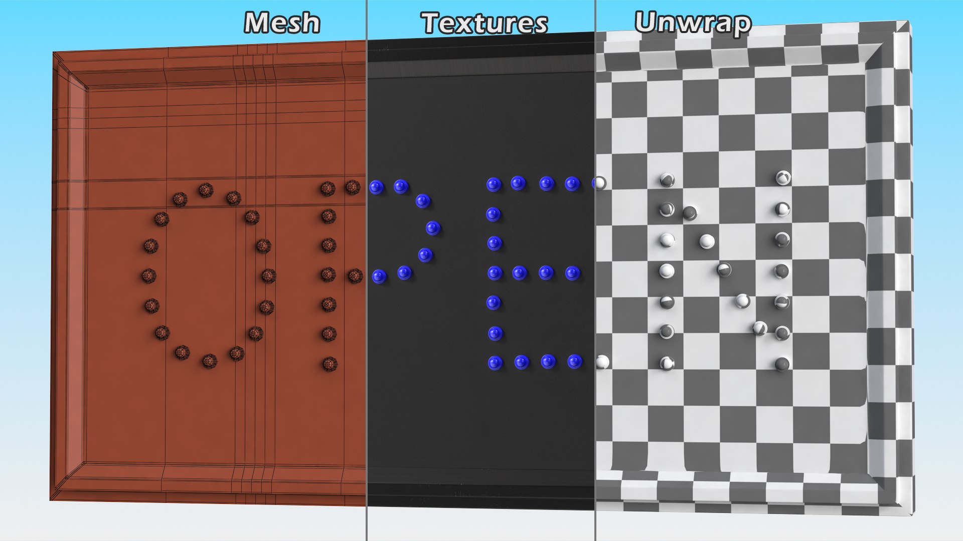 3D Traditional Rectangle Blue LED Neon Sign Open OFF model - TurboSquid ...