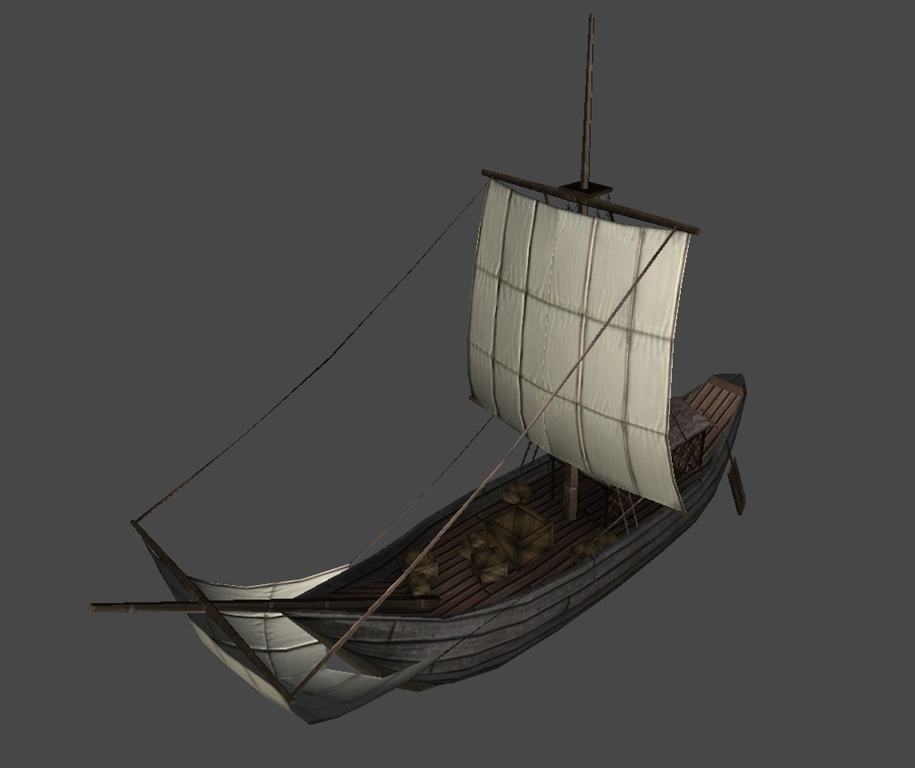 Roman Ship 3d Max