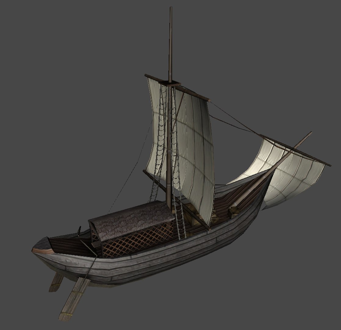 Roman Ship 3d Max