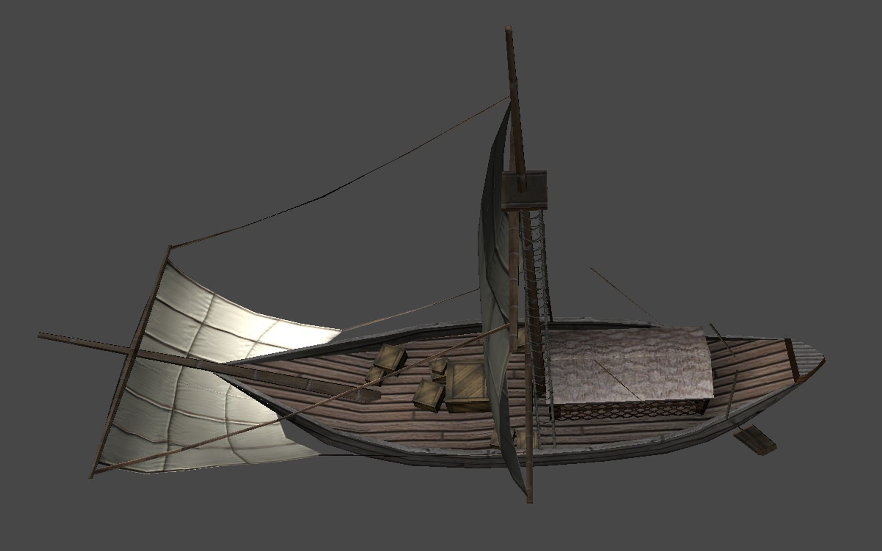 Roman Ship 3d Max