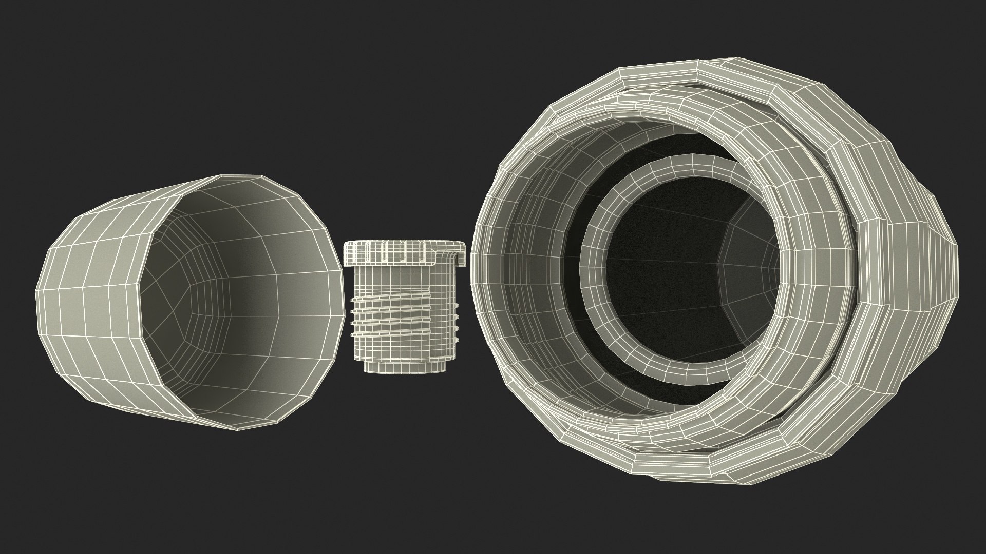 White Thermos Flask Open 3D Model - TurboSquid 2264728