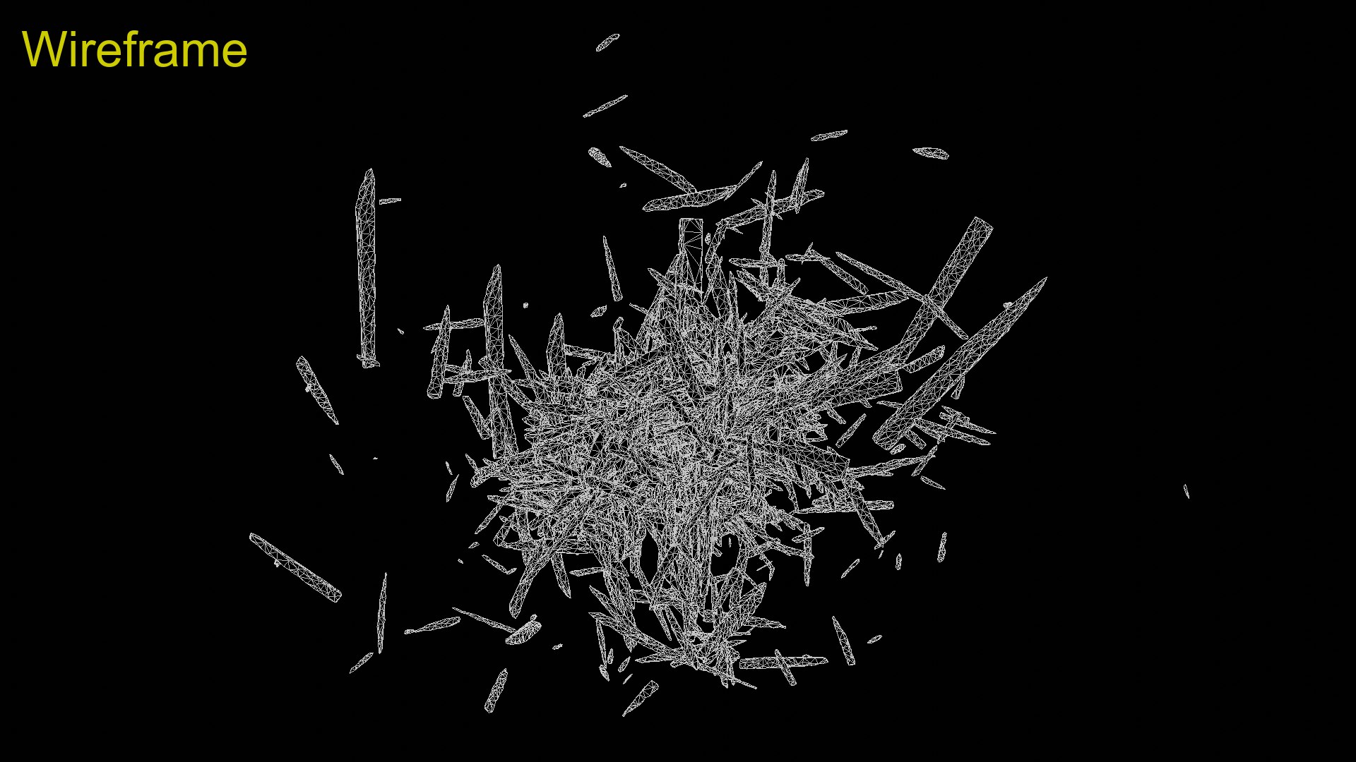 3D Model Animated Splinter Explode Side - TurboSquid 1778133