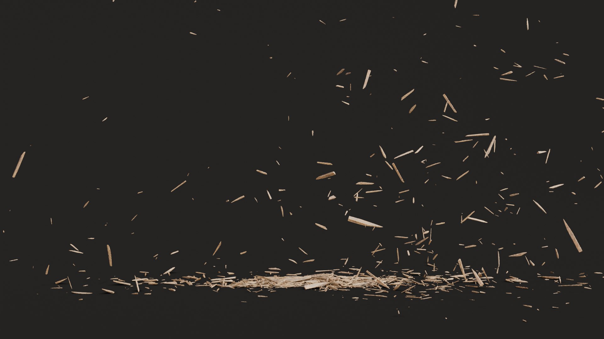 3D Model Animated Splinter Explode Side - TurboSquid 1778133